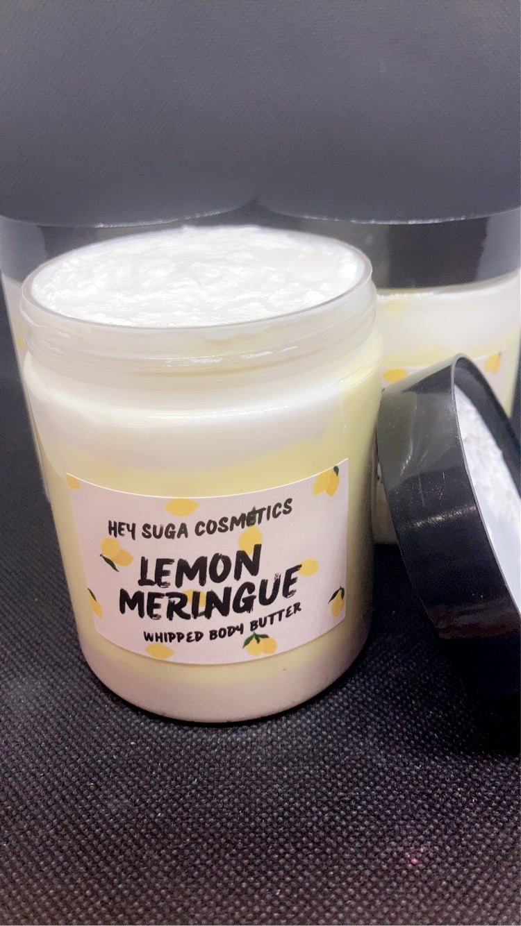 Lemon Meringue Whipped Body Butter – Hey Suga Cosmetics