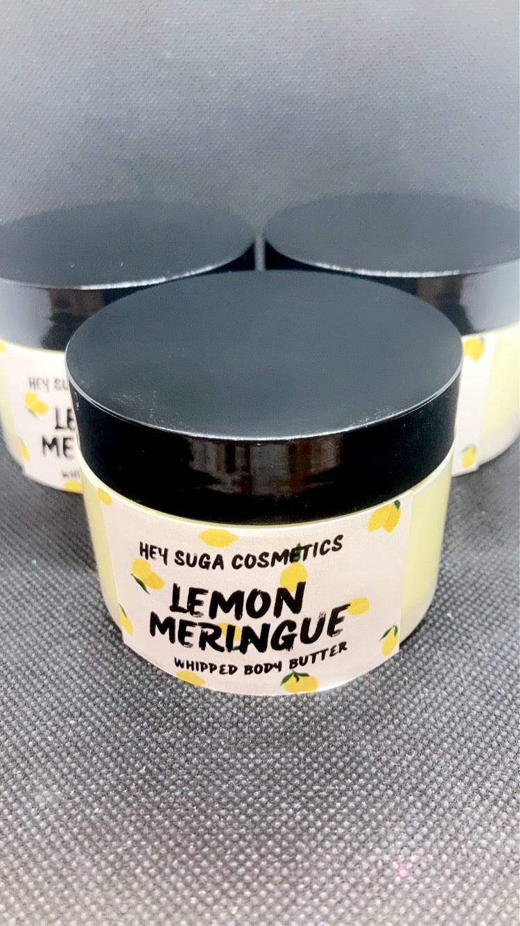 Lemon Meringue Whipped Body Butter – Hey Suga Cosmetics